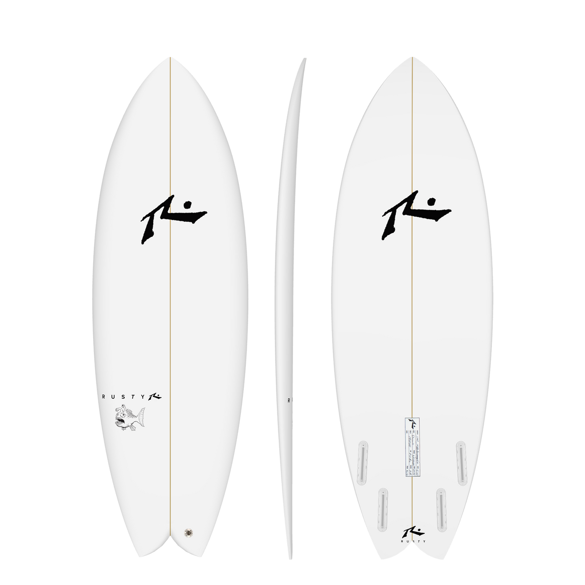 Fish Quatro - Rusty Surfboards